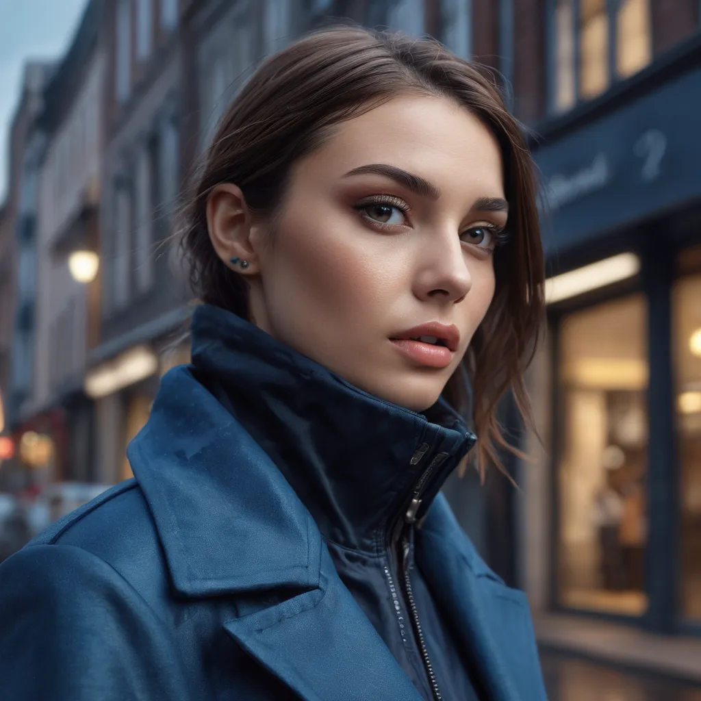 Mavi Mevsimlik Mont Bayan: Moda Dünyasında Yerini Buluyor